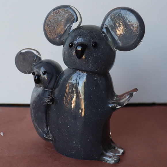 Hand Crafted | Art | Koala Glass Decor Heavy Weighted | Poshmark